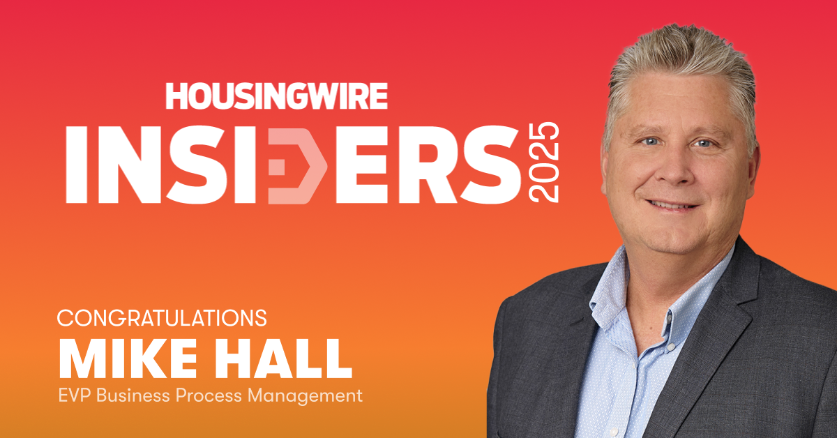 Informative Research EVP Mike Hall honored among 2025 HousingWire Insiders